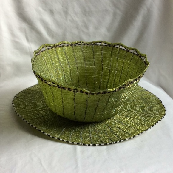 Kitchen | Beautiful Handcrafted Beaded Bowl Set | Poshmark